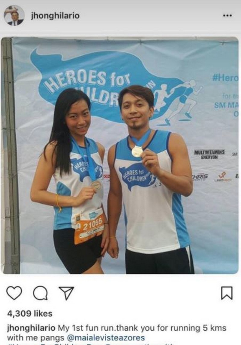 47 Romantic Photos Of Jhong Hilario With Maia The Woman Who Stole His Heart Abs Cbn