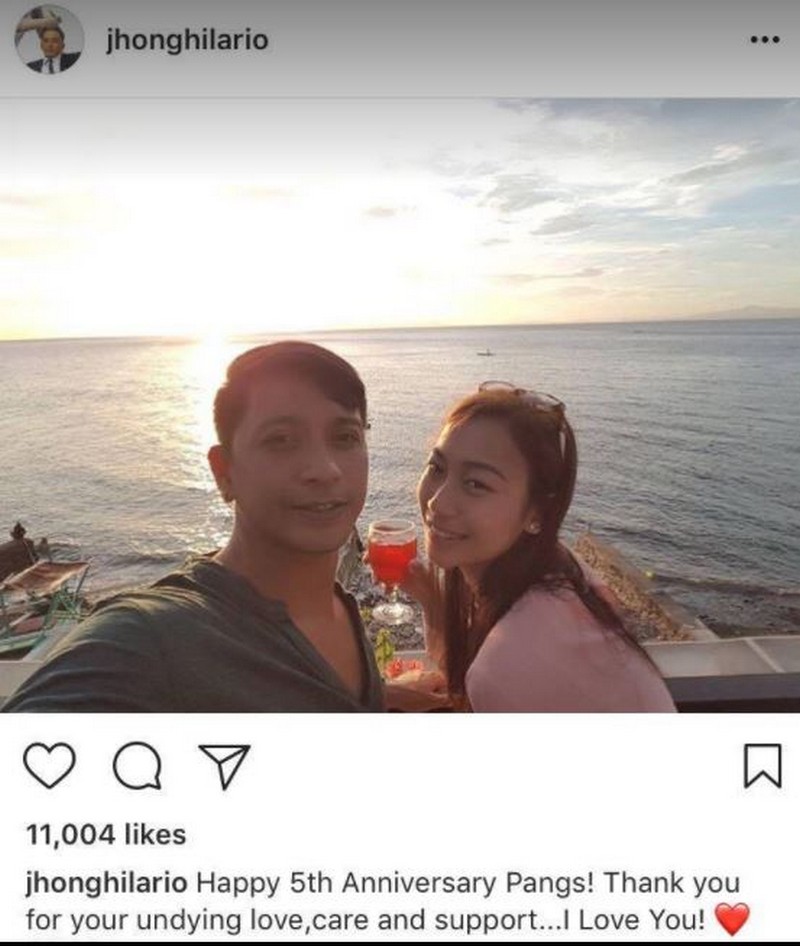 47 Romantic Photos Of Jhong Hilario With Maia The Woman Who Stole His Heart Abs Cbn