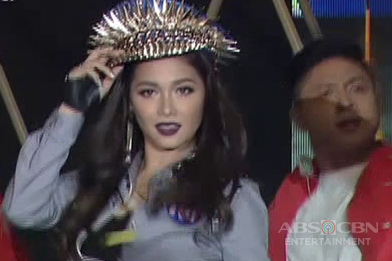 Her Majasty Maja Salvador in a fierce and feisty dance number | ABS-CBN ...