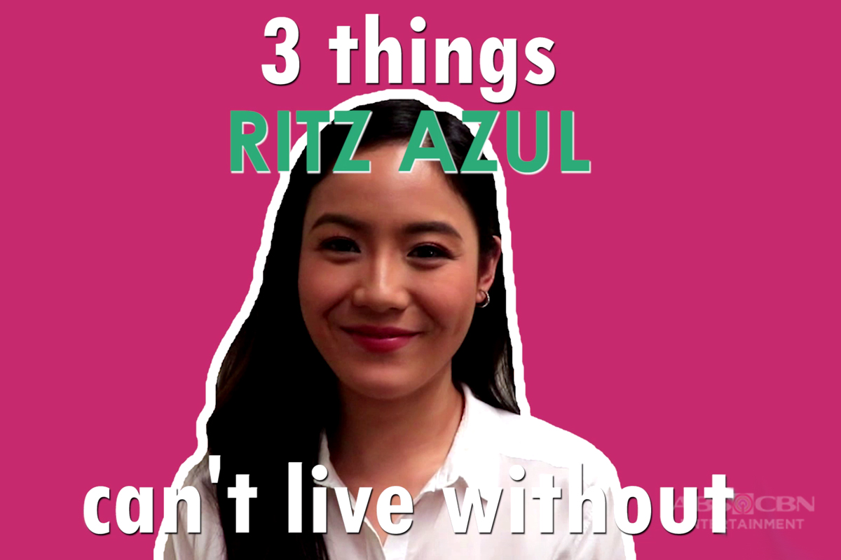 MB EXCLUSIVE: 3 Things Ritz Azul Can't Live Without | ABS-CBN Entertainment