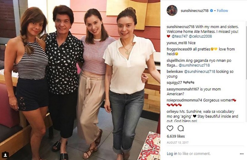 LOOK: 19 Photos of Sunshine Cruz with her ageless and equally gorgeous ...