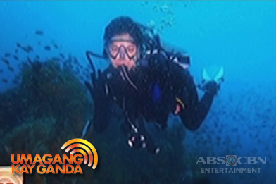 Angel Locsin, naglabas ng mga litrato ng ginawang hiking at scuba ...